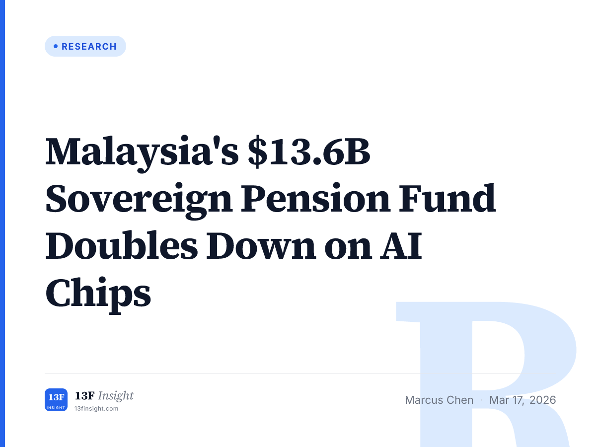 EPF Q4 2025: $13.6B AI Infrastructure Bet | 13F Insight